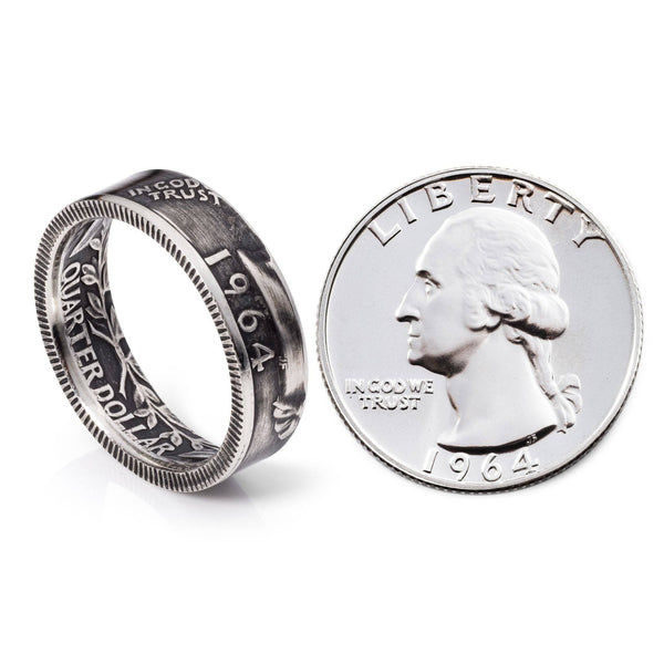 Quarter Ring - 'Heads' - Patina Finish - 1954-1964 – Change To Treasure